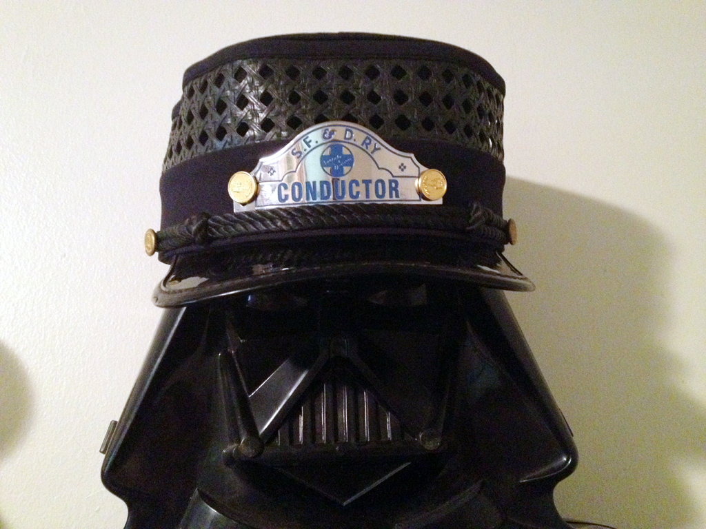 REVIEW: Replica SF&D RY Conductor Hat Badge - Disney Railroads ...